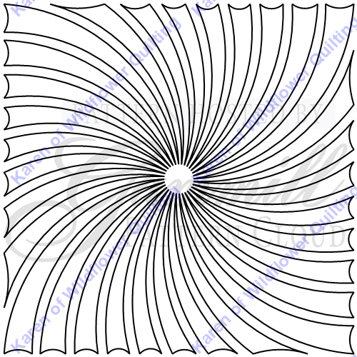 Double Spiral Fill Block